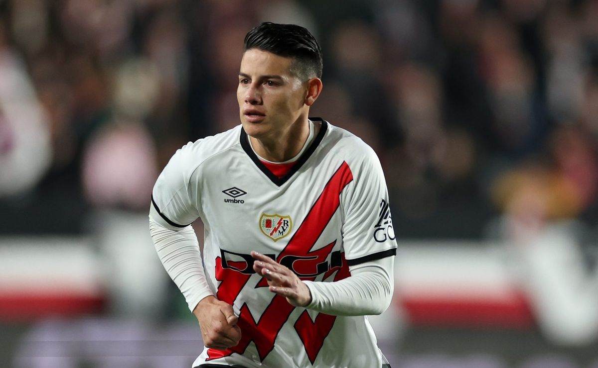 Última hora: James Rodríguez rescindió su contrato con Rayo Vallecano