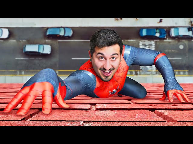 I built Spider-Man climbing suit that actually works