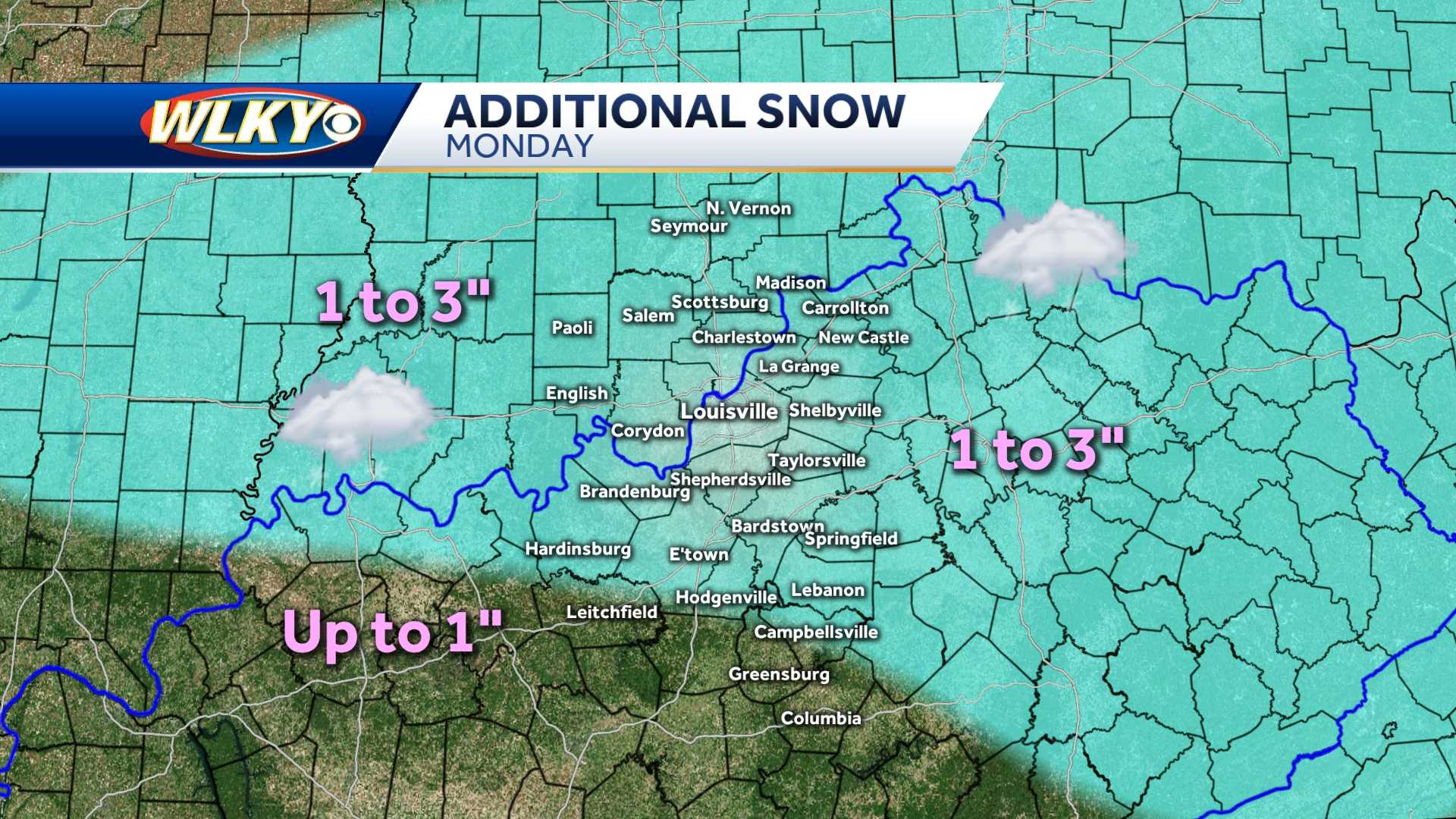 Winter storm warning in effect: More snow expected on Monday