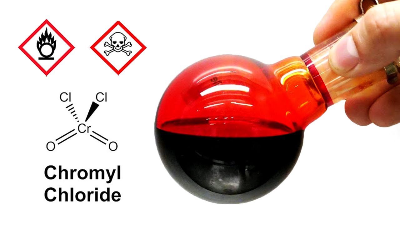 My chromyl chloride cleanup was a disaster