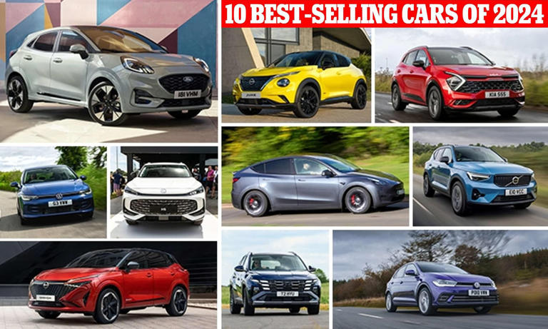 The best-selling new cars of 2024: Is yours among the 10 most popular ...