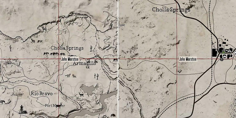 Guide And Maps For RDR1 Treasure Hunter Challenge