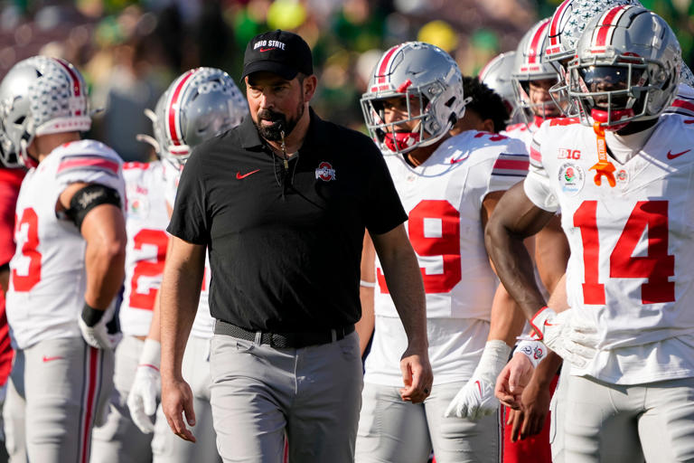Ohio State's Ryan Day, Texas' Steve Sarkisian want to ride NFL-style ...