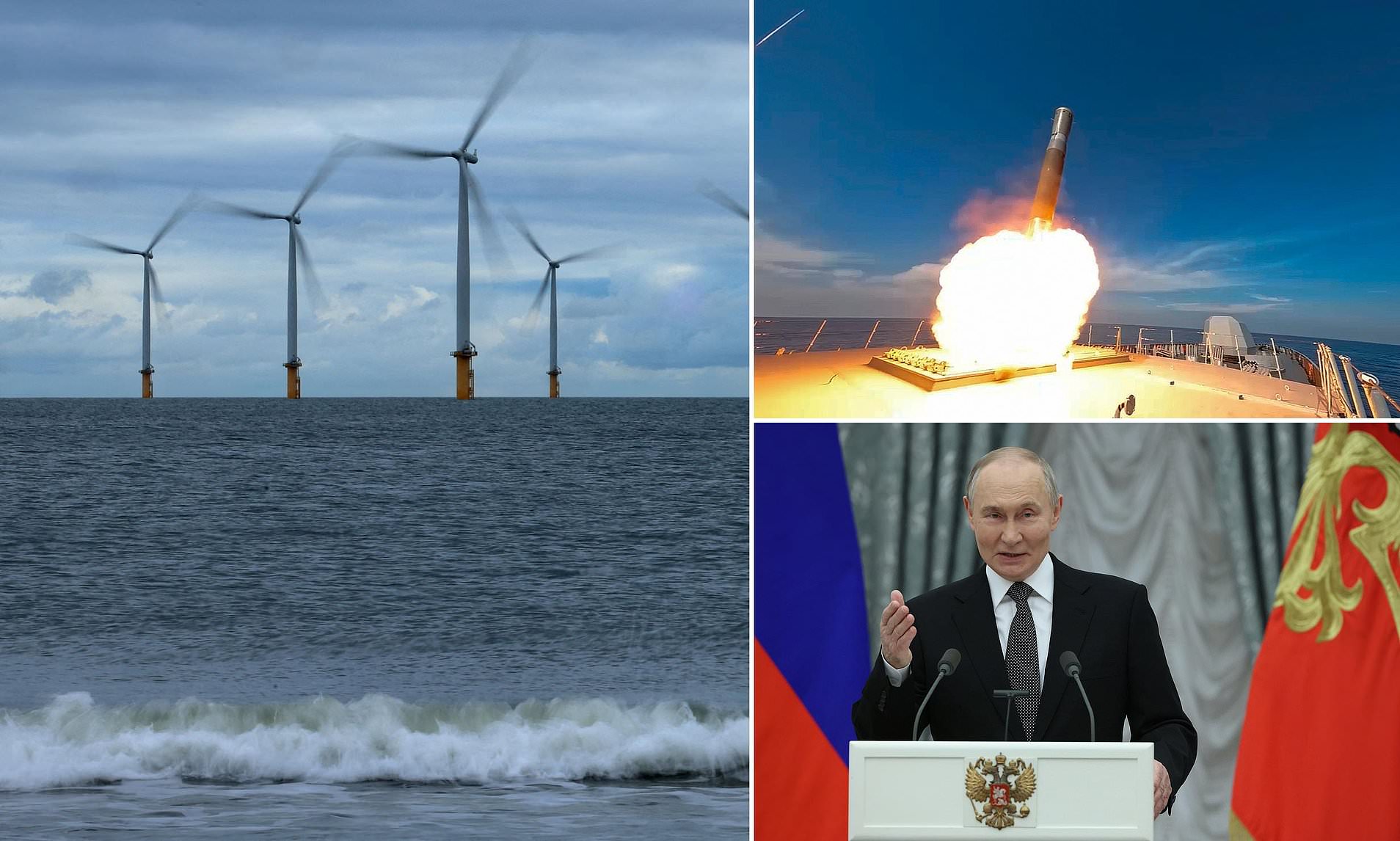 Offshore wind farms 'could blind Britain's radar to missile attacks'