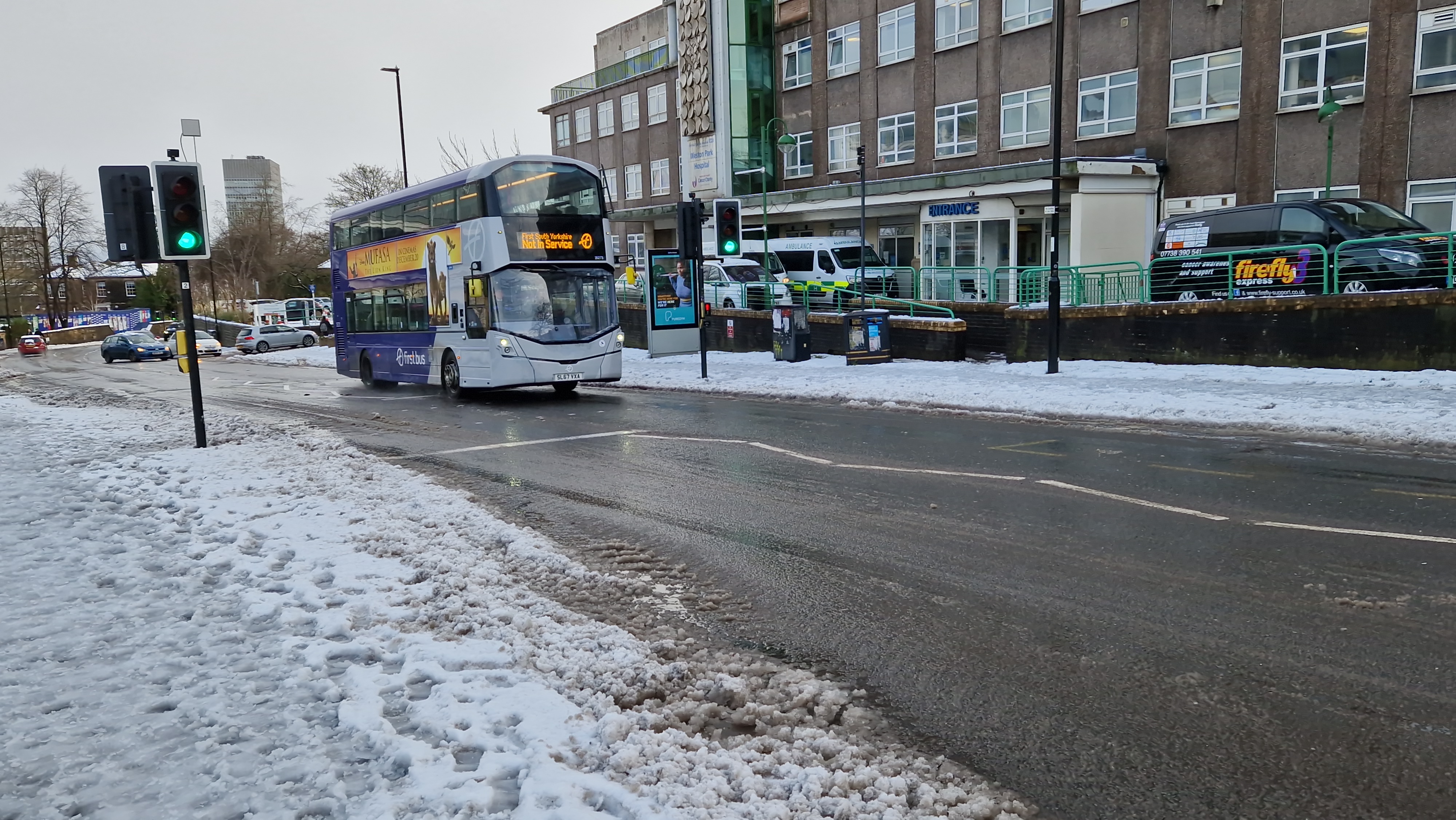 Sheffield snow: The bus services still affected by snow, ice and flooding