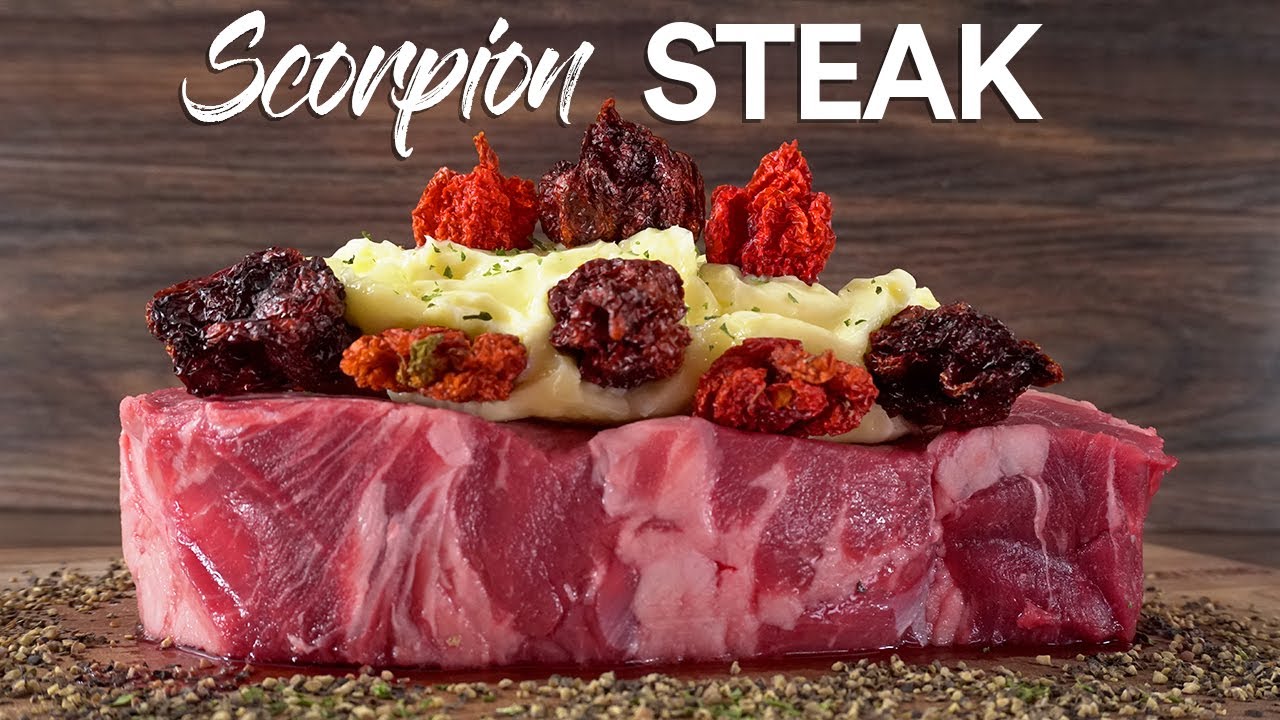 The spiciest steaks ever: Scorpion pepper vs. Carolina reaper