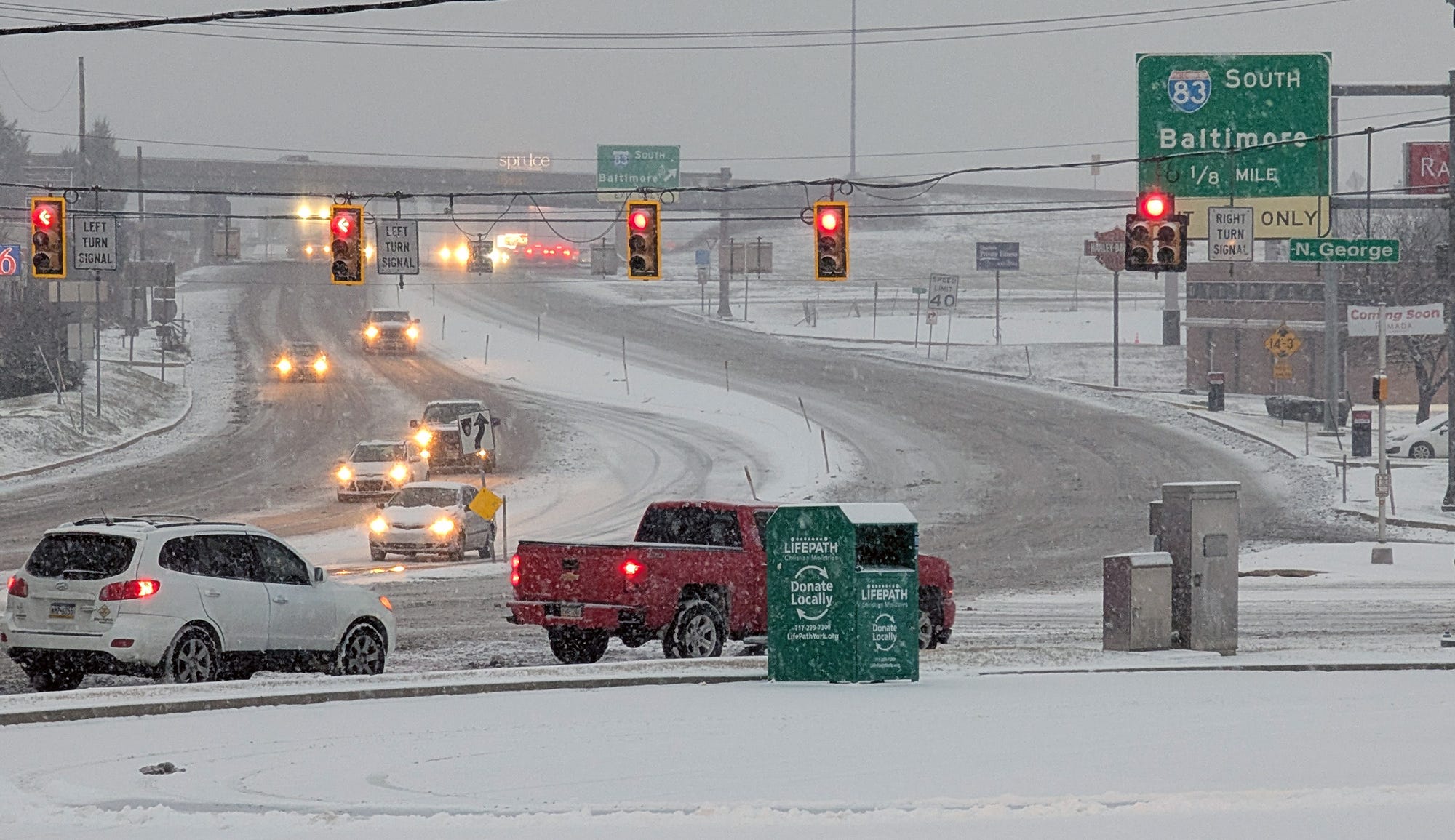 Weather Service: More snow and freezing rain forecast for Saturday in ...