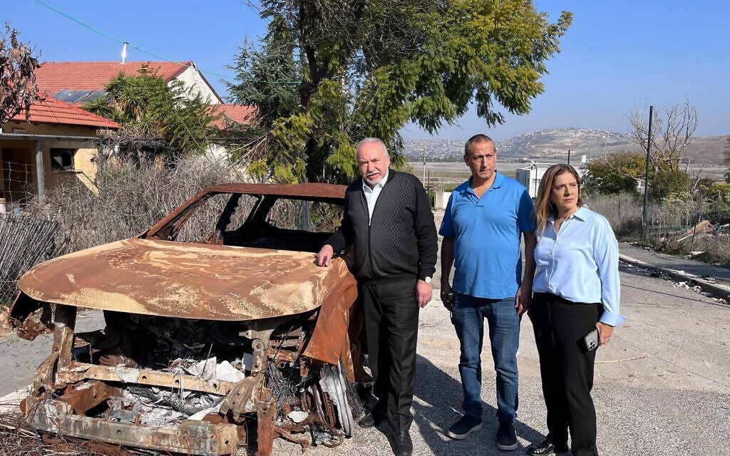 Visiting Metula, Liberman calls for establishment of south Lebanon ...