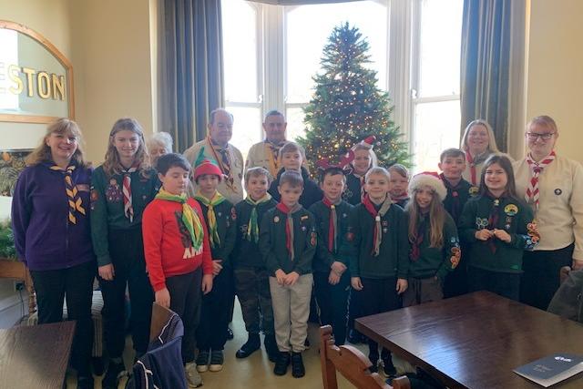 Scarborough Scouts raise £320 for Springhead School at annual carol service