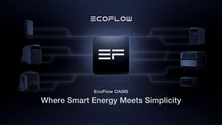 EcoFlow unveils AI-powered energy management system "OASIS" at CES 2025