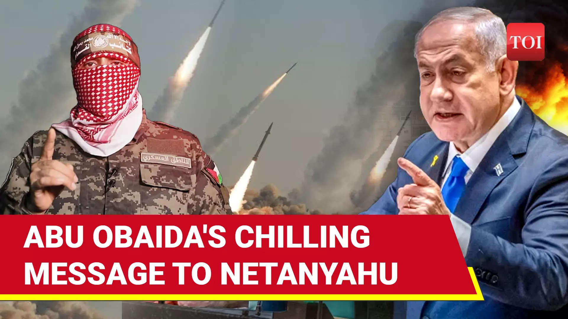 Abu Obaida's Big Warning After Hamas Rains Rockets On Israel