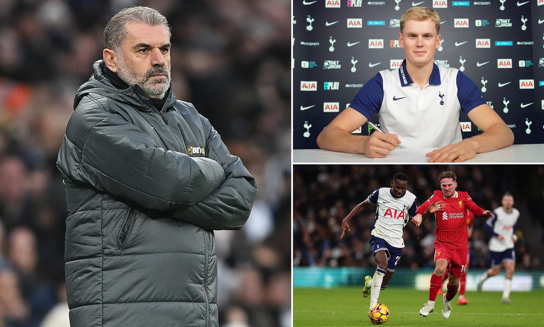 Tottenham's new £12.5m goalkeeper Antonin Kinsky WILL be available for ...