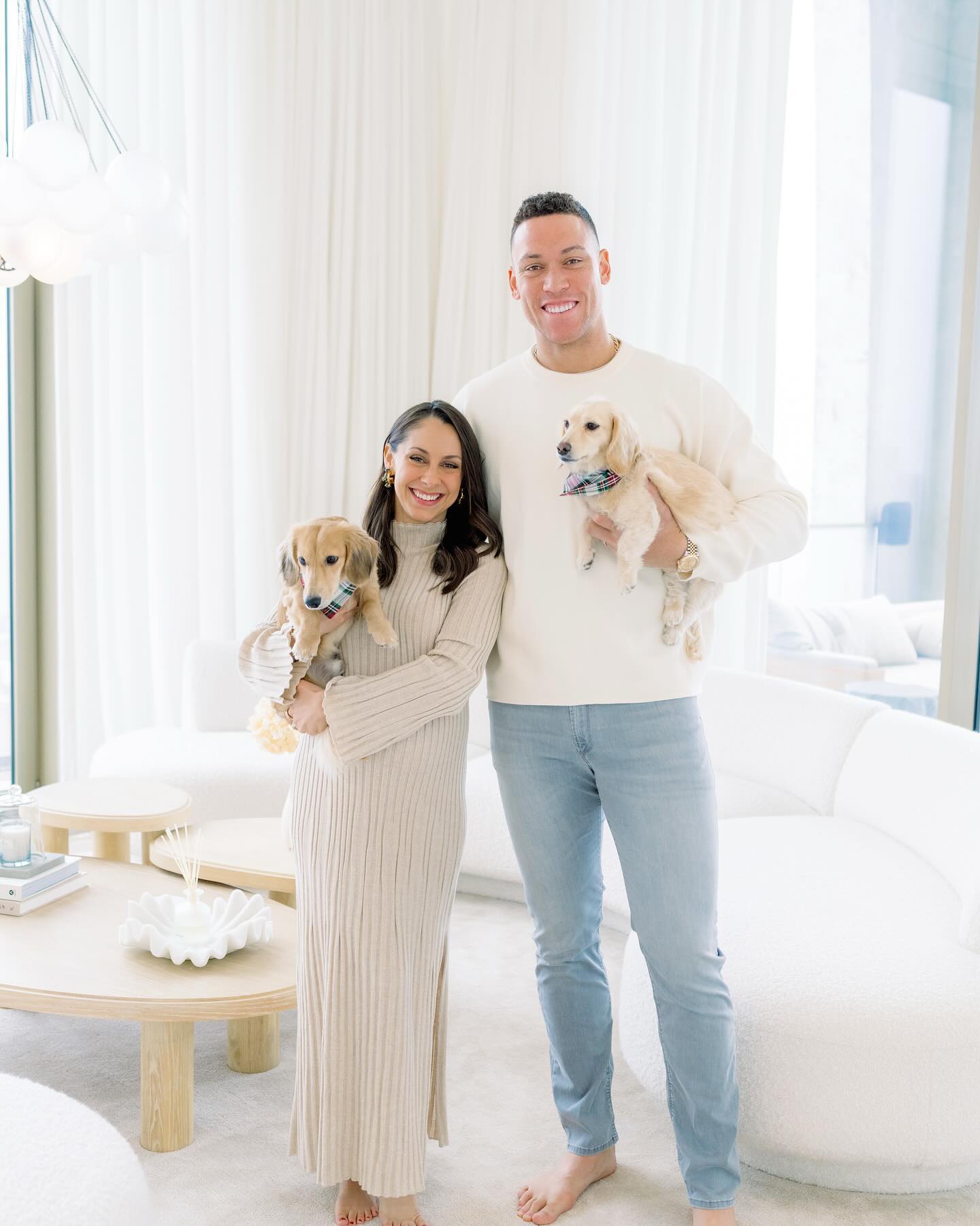 Yankees star Aaron Judge confirms wife Samantha Bracksieck is pregnant ...