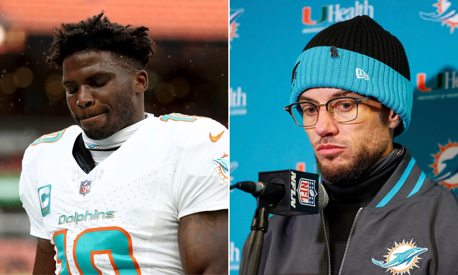 Mike McDaniel hits back at Tyreek Hill after Dolphins receiver declared ...