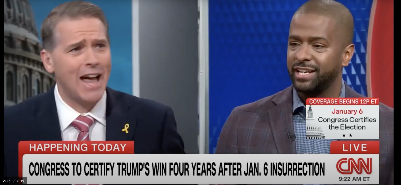 'Zip it!' Frustrated CNN host shuts down conservative Scott Jennings in ...