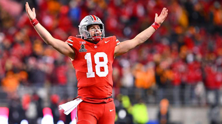 Will Howard hand injury: Ohio State QB seen with golf-ball sized knot ...