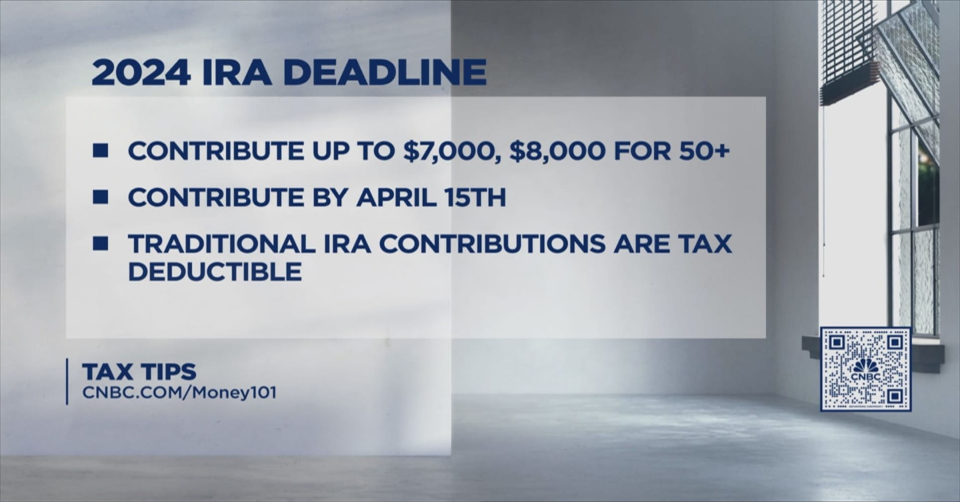 Tax Tip: IRA Deadline
