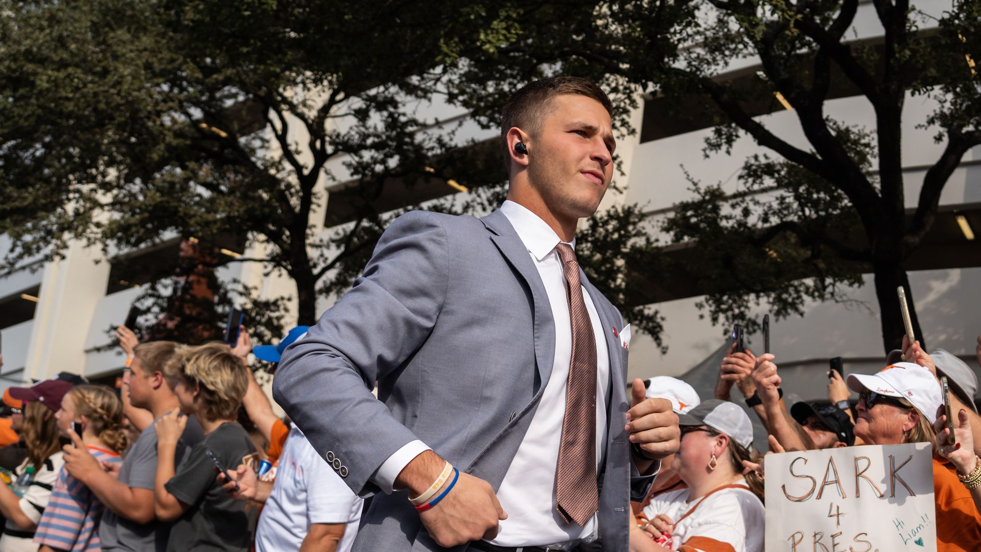 Arizona State fans harassed Texas S Michael Taaffe after the Peach Bowl