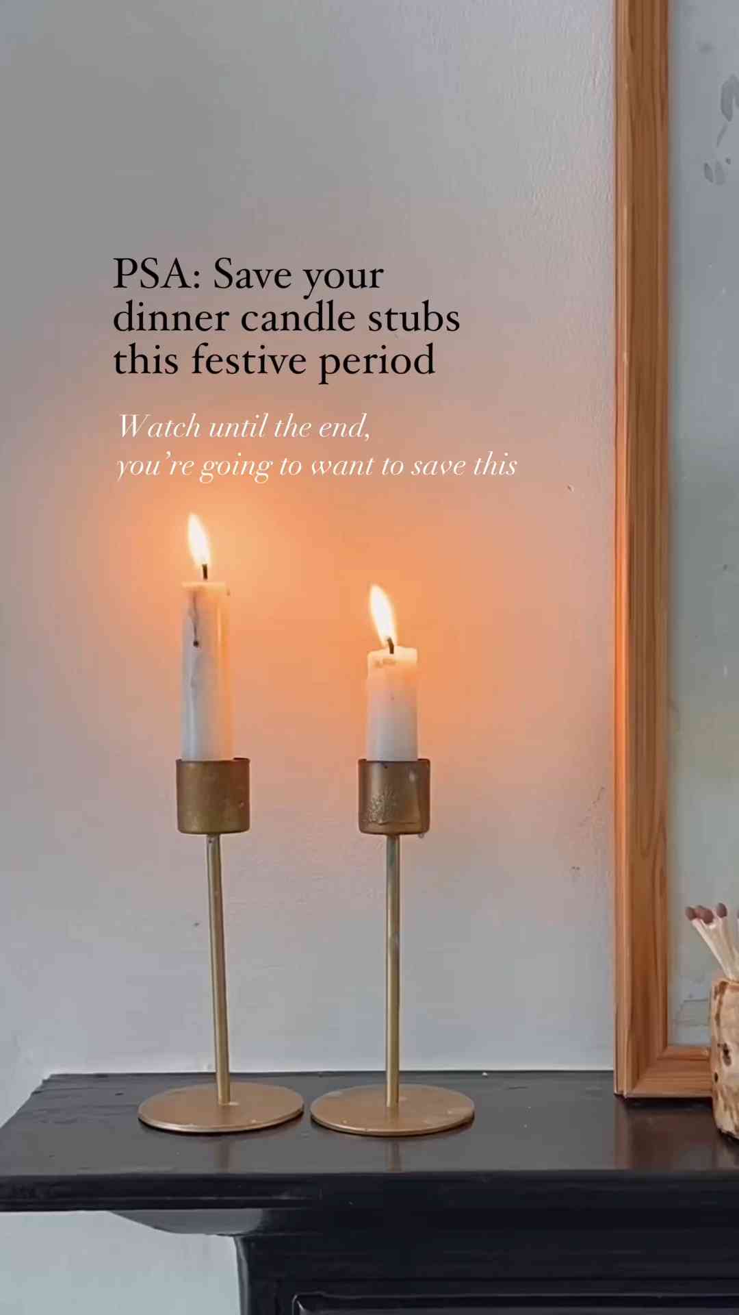 Transform Candle Stubs into a Beautiful DIY Candle