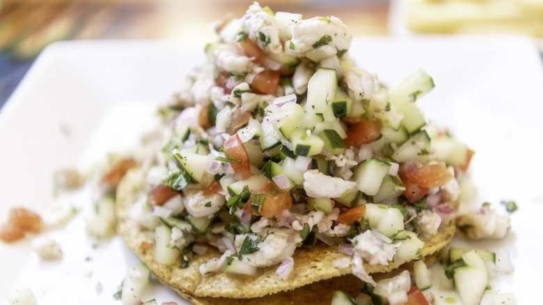 The Fish Substitute To Try For Delicious Vegan Ceviche