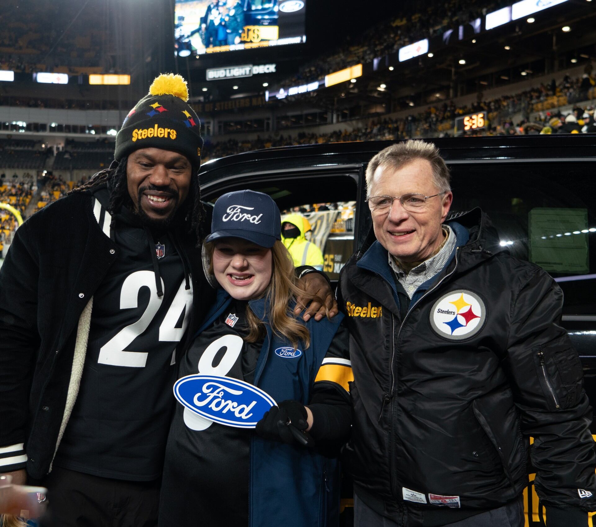 Morgantown woman wins official truck of the Pittsburgh Steelers