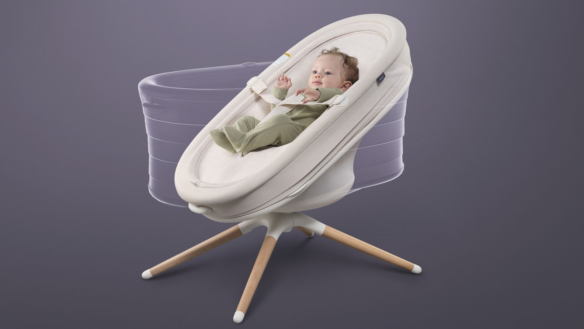Elvie’s automatic baby bouncer and bassinet costs $799 for six months ...