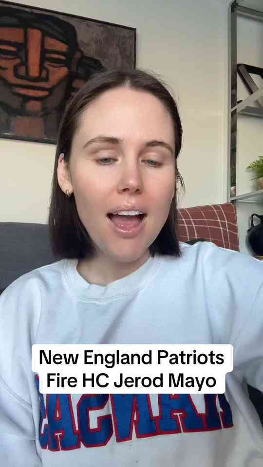 New England Patriots Fire HC Jerod Mayo New England Patriots Fire HC Jerod Mayo