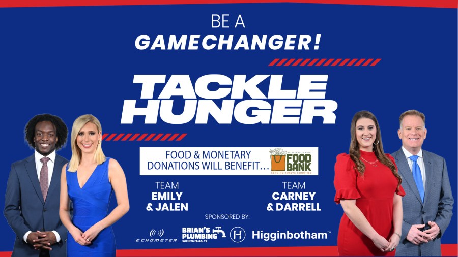 Help us ‘Tackle Hunger’ with the WF Area Food Bank