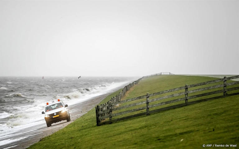 Code geel om harde windstoten alleen nog in noorden