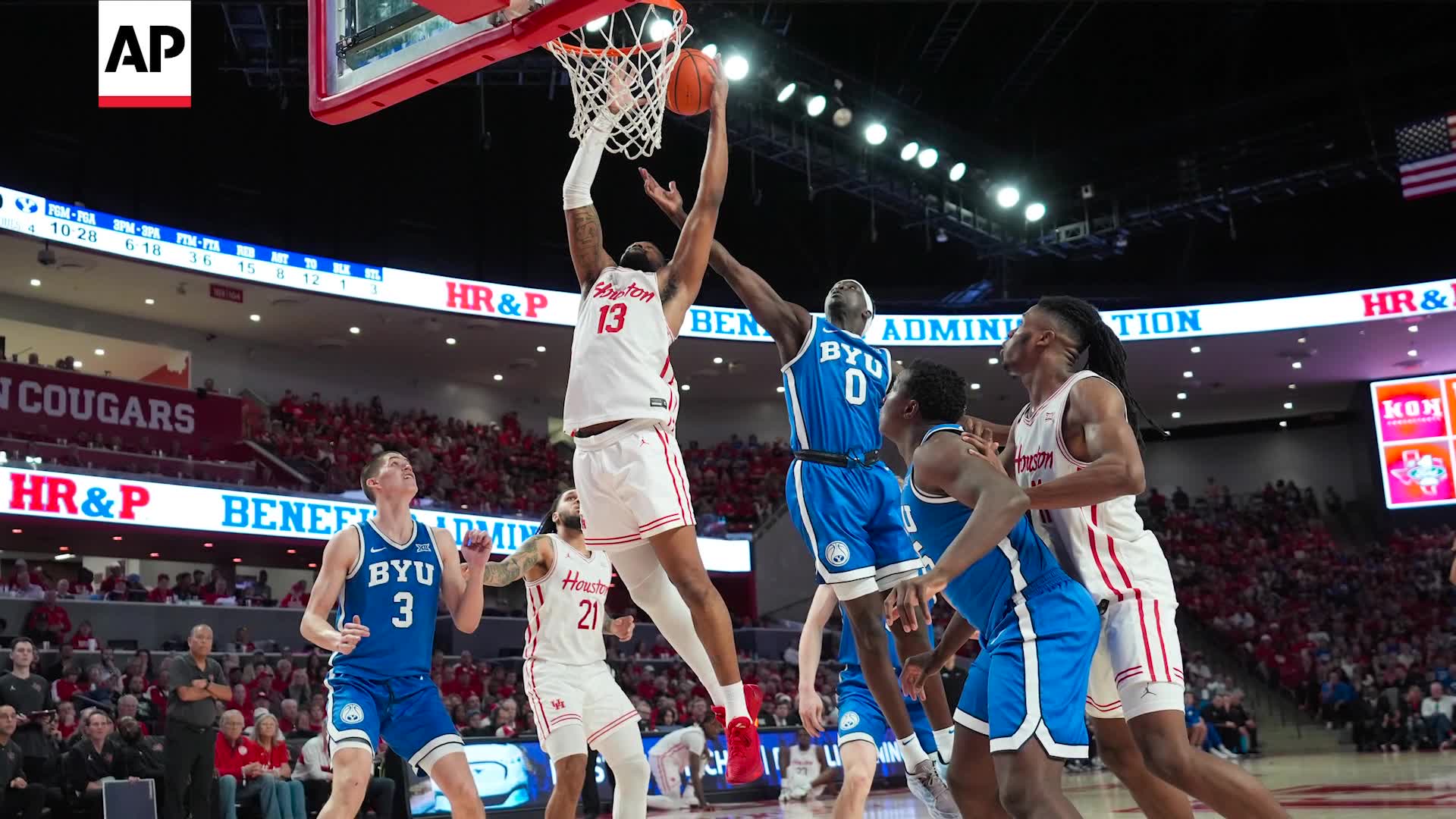 Houston Cougars men's basketball hosts TCU