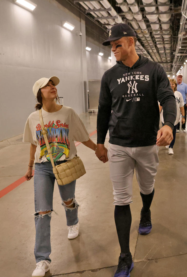 Yankees star Aaron Judge confirms wife Samantha Bracksieck is pregnant with their first baby