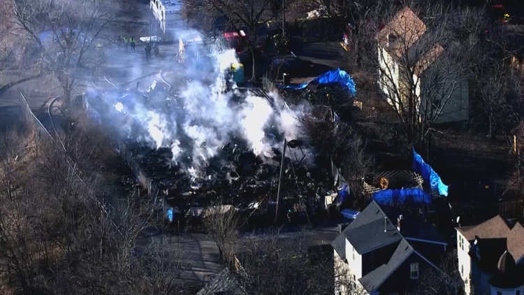 Exploding propane tanks blamed for large encampment fire in Minneapolis