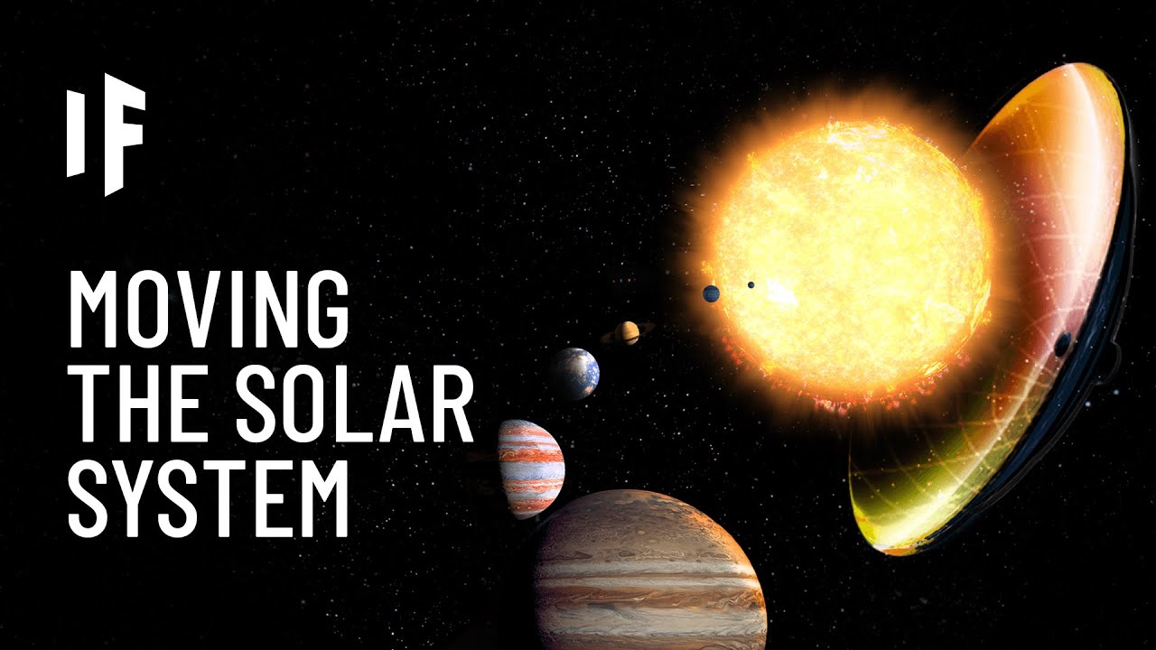 What if we moved the solar system and altered the cosmos?