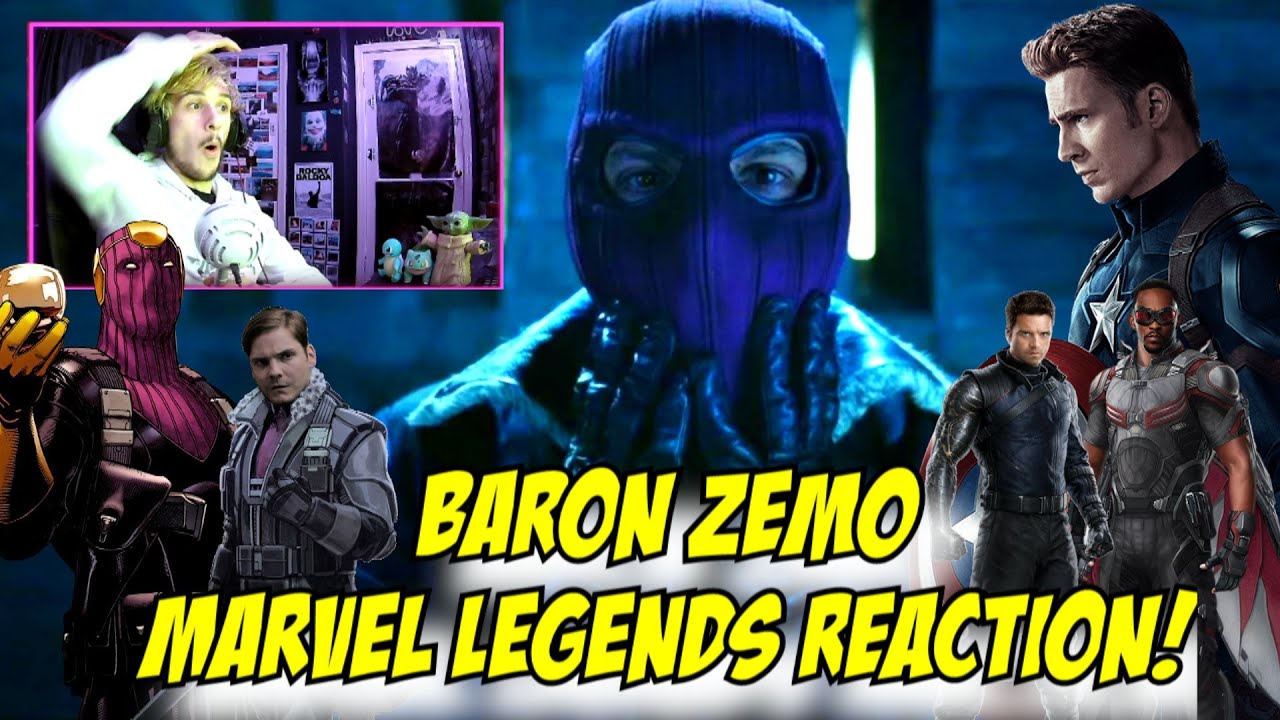 Baron Zemo TFATWS Marvel Legends Reaction! (Extra Scenes!!)