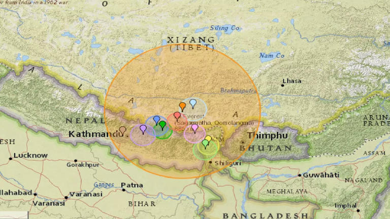 Earthquake hits Nepal today: Strong tremors felt in Bihar, Delhi-NCR ...