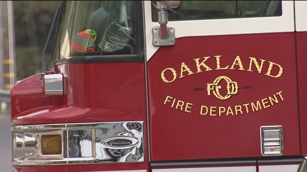 Oakland firefighters respond to structure fire