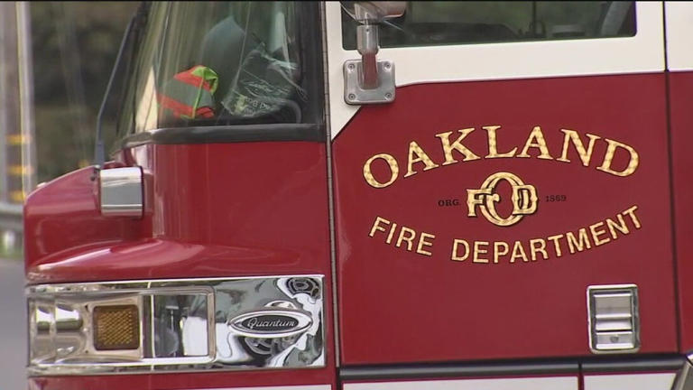 Oakland firefighters respond to structure fire