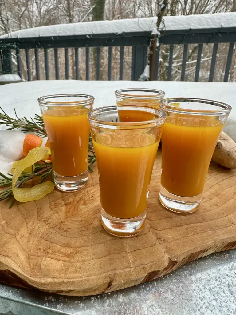 Turmeric Ginger Shots Recipe With Wellness Benefits