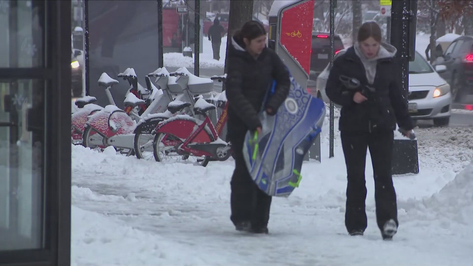Tracking snow conditions in DC