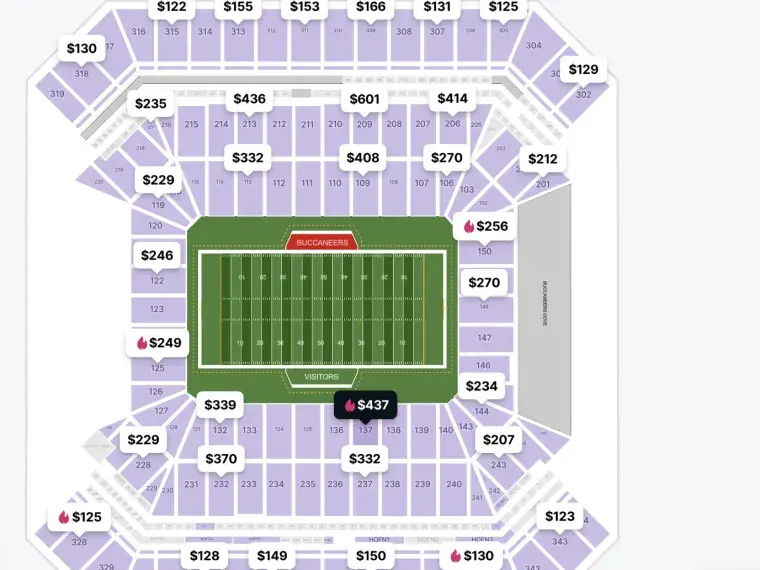 Buccaneers vs. Commanders playoff tickets: See best prices, seats for ...