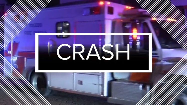 Multi-vehicle crash blocks lanes on Hwy 59 in Marshall