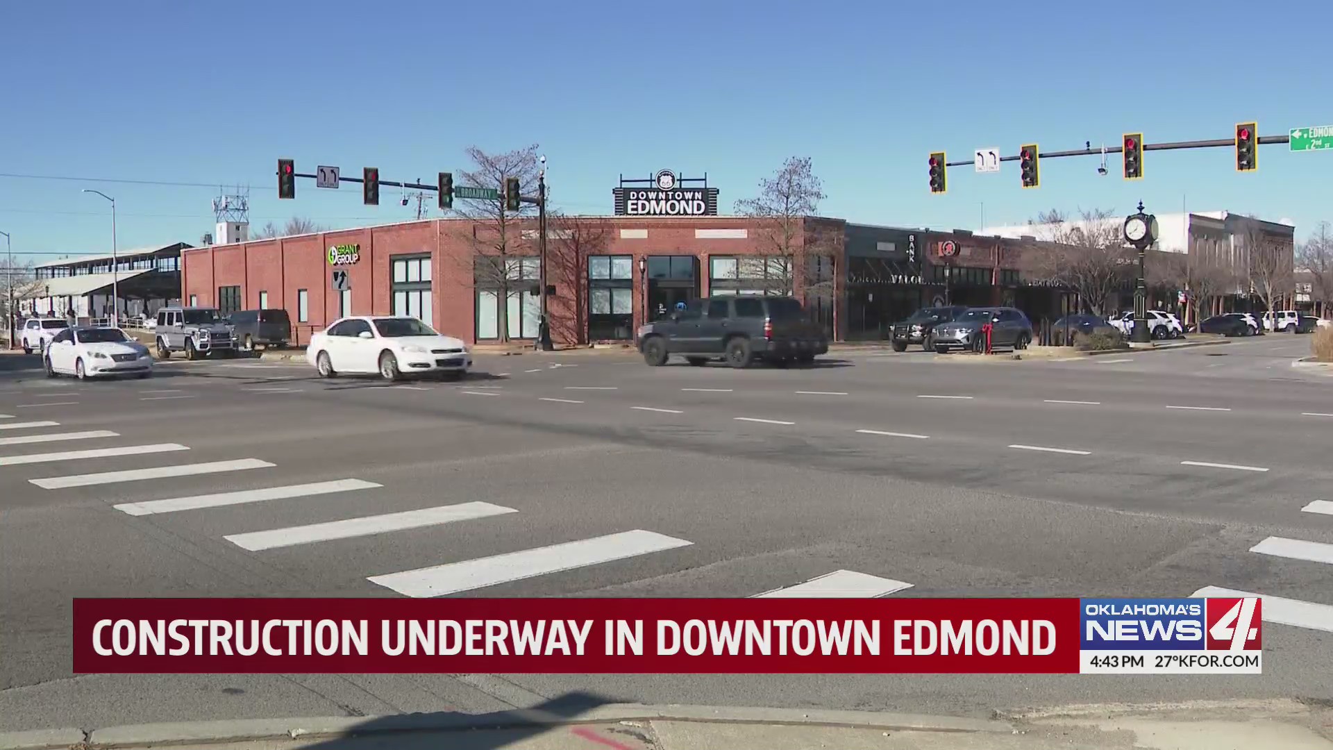Construction underway in downtown Edmond