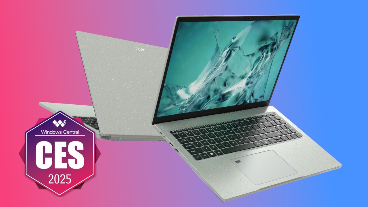 Acer's new laptop is made from ... oyster shells? A first look at the ...