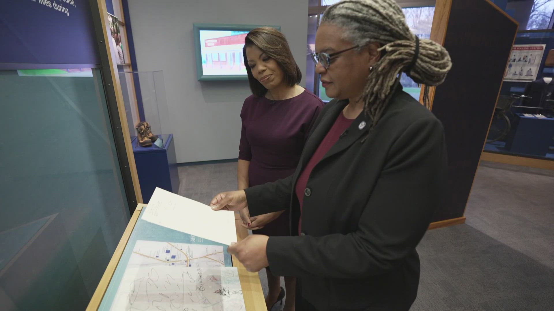 Librarian shares person connection to Jimmy Carter