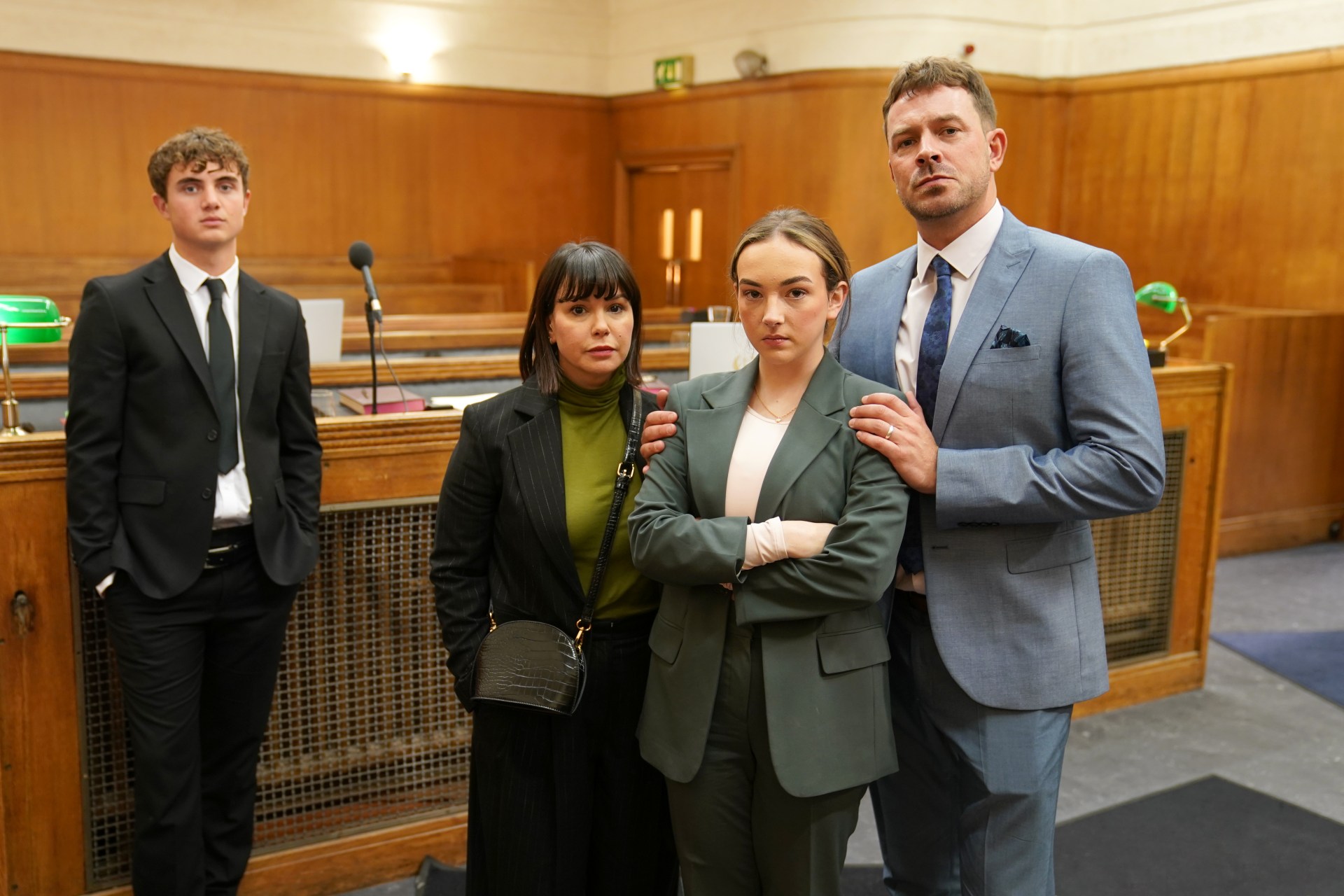 Hollyoaks confirms court outcome for Frankie as JJ trial takes ...