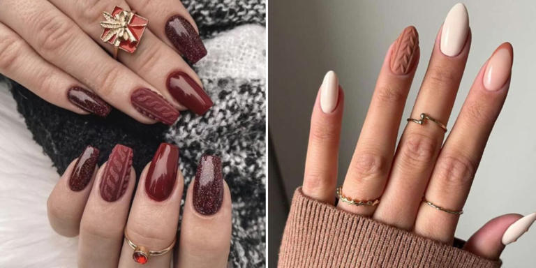 4 nuevas maneras de lucir las uñas suéter, la moda que todas aclamarán ...