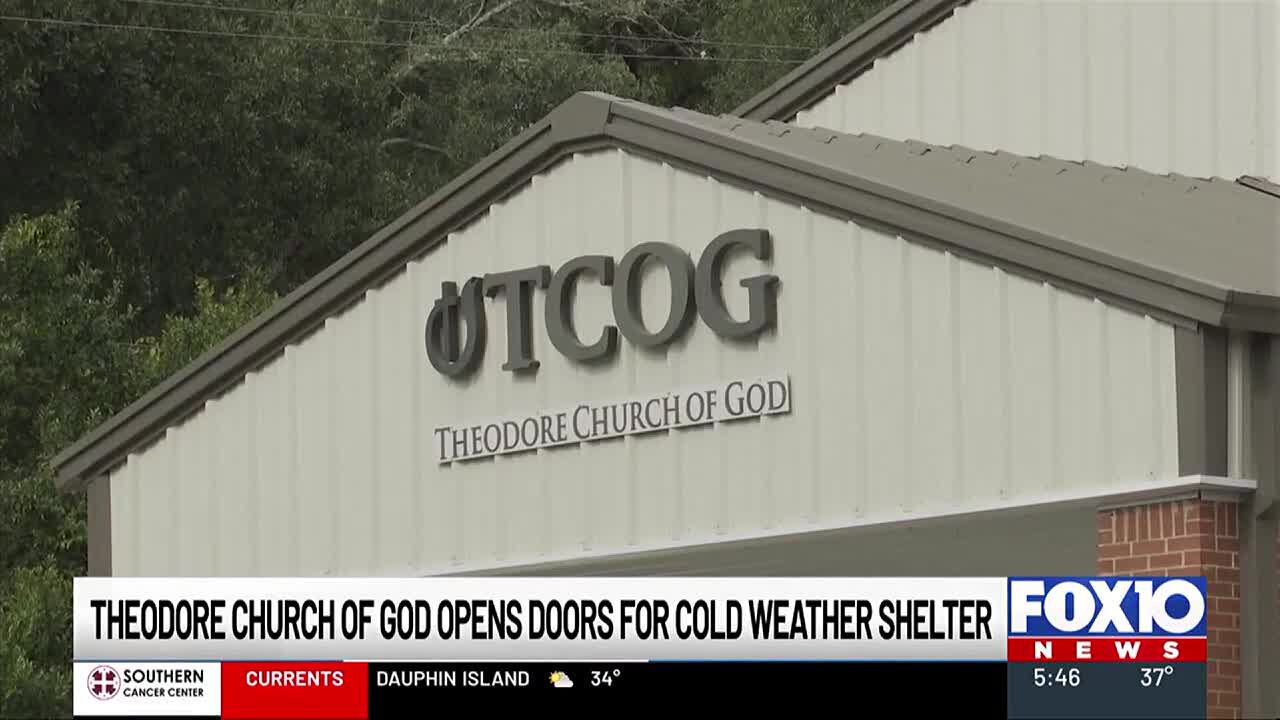 Theodore Church of God opens cold weather shelter