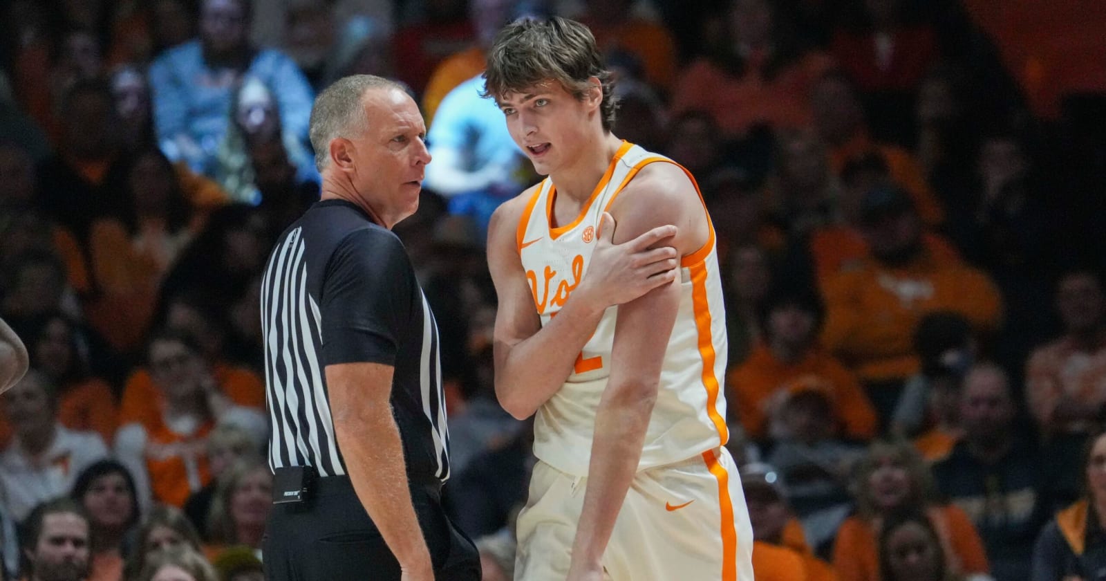 Tennessee Basketball forward Cade Phillips listed on injury report for ...