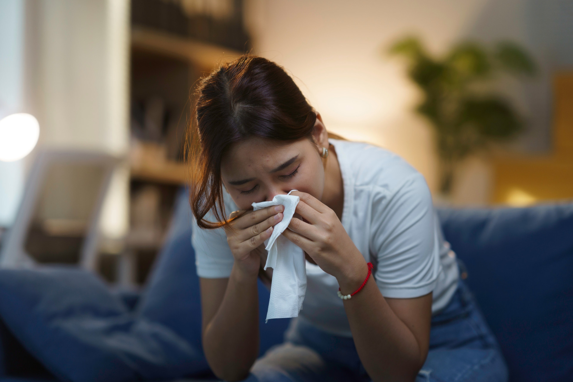 Why do colds feel worse at night?