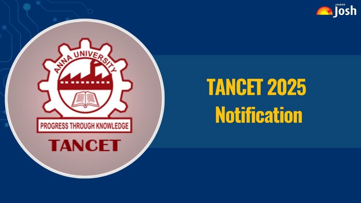 TANCET 2025 Notification to be Released on January 19 at tancet ...